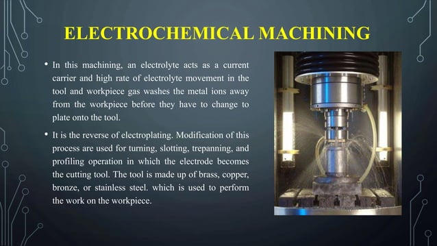 Non conventional Machining processes For B.Tech Mechanical Engineering ...