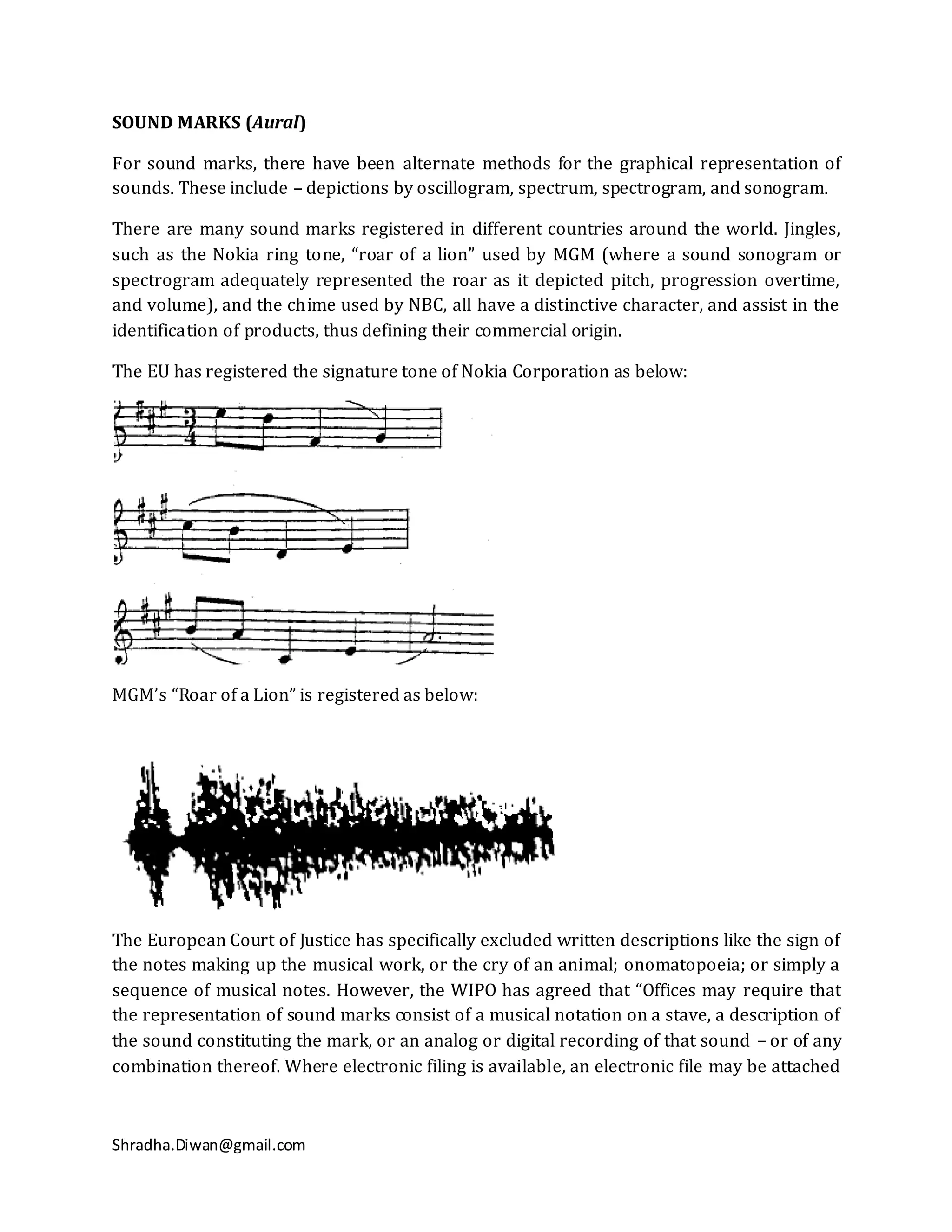 Nonconventional Trademarks | PDF