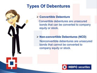 Non convertible debentures | PDF