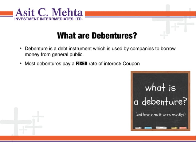 Non Convertible Debentures | PPT