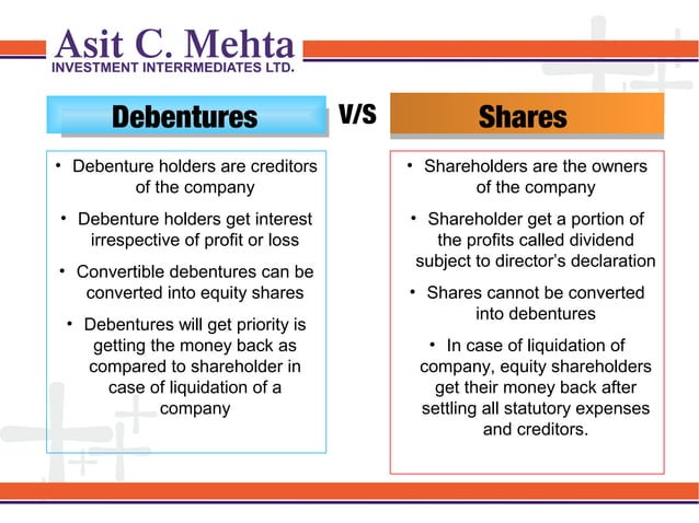Non Convertible Debentures | PPT