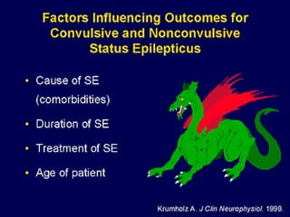 Non convulsive status epilepticus clinical features, diagnosis | PPTX