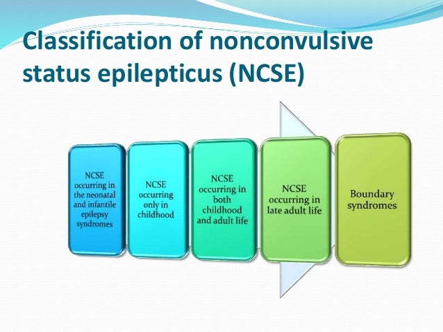 Non convulsive status epilepticus clinical features, diagnosis
