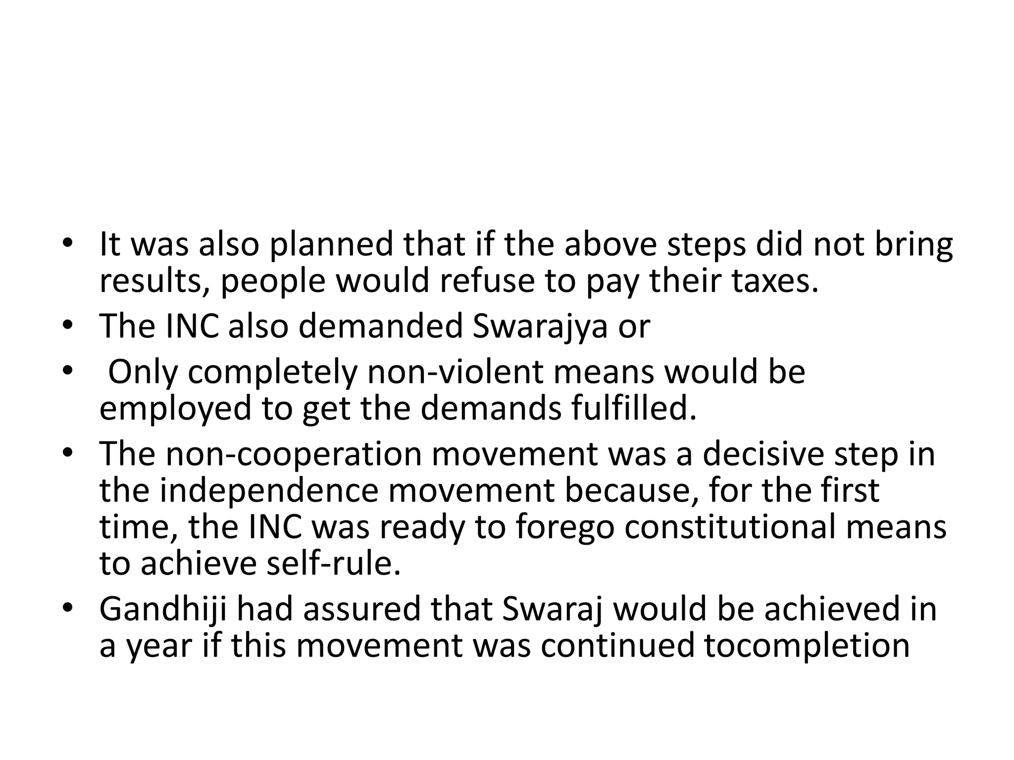 NonCooperation Movement.pptx