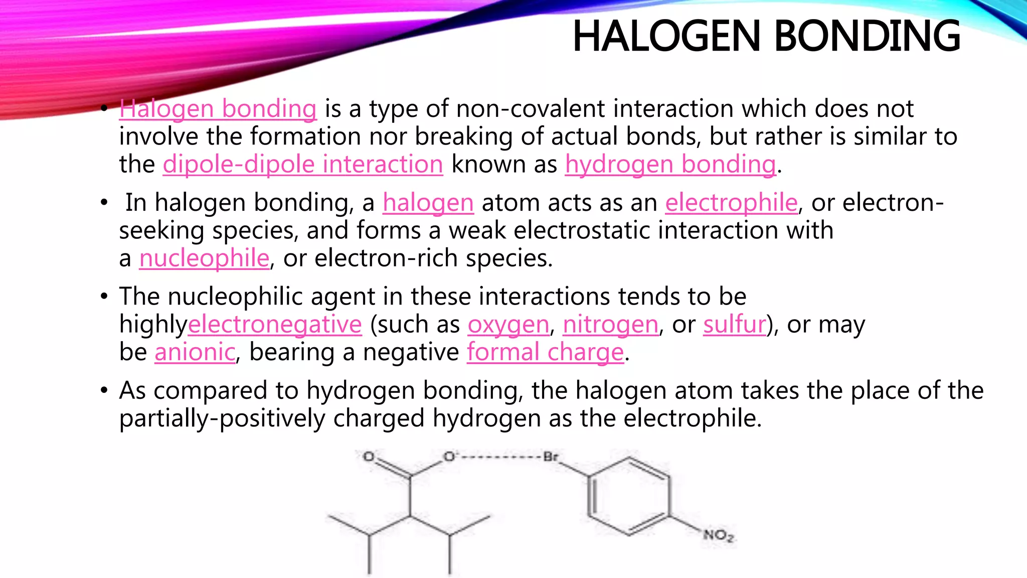 Non covalent bonds | PPTX