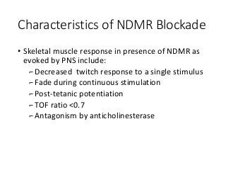 Nondepolarizing muscle relaxants | PPTX