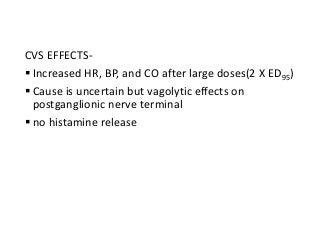Nondepolarizing muscle relaxants | PPTX