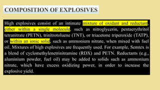 Non destructive methods for analysis of explosive traces | PPTX