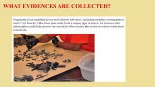 Non destructive methods for analysis of explosive traces | PPTX