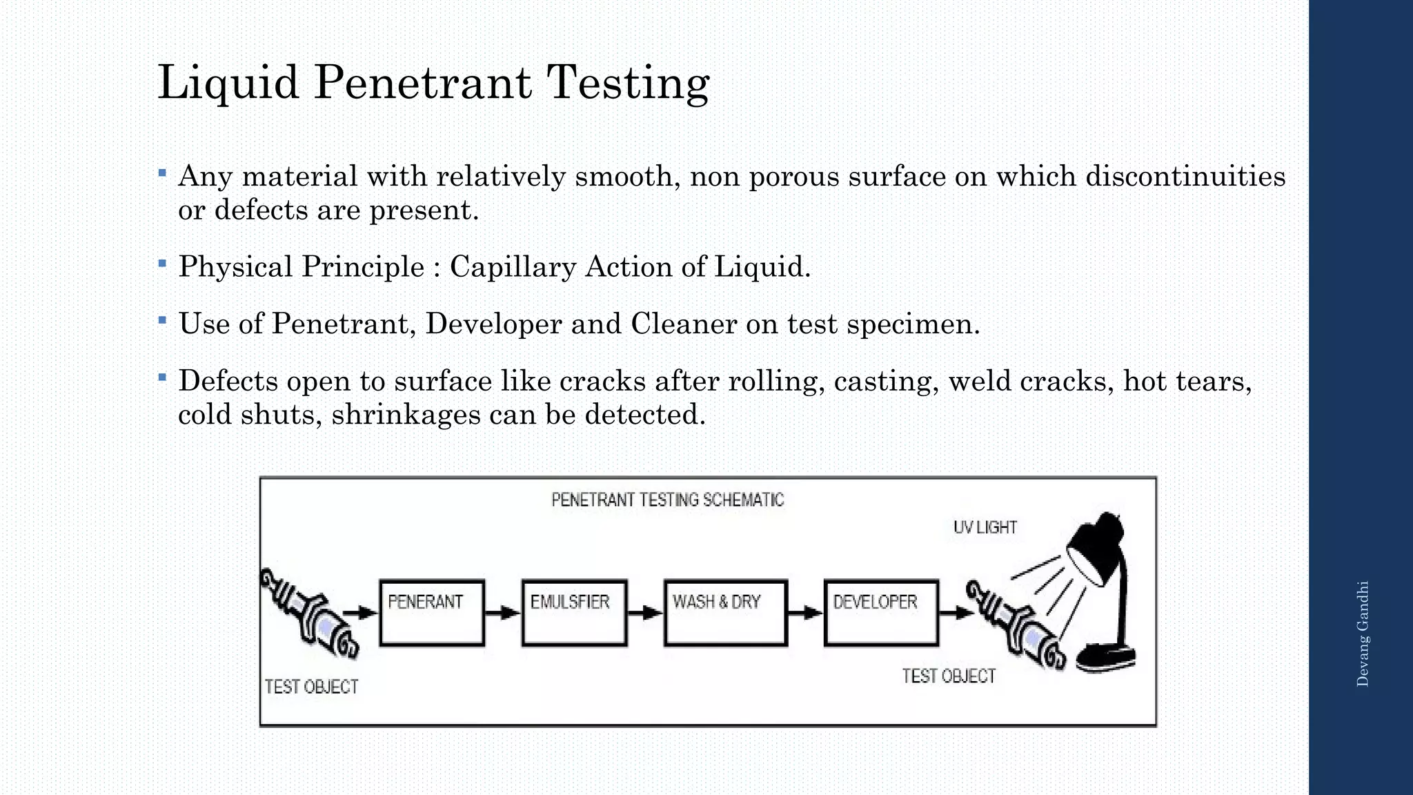Non Destructive Testing | PPT