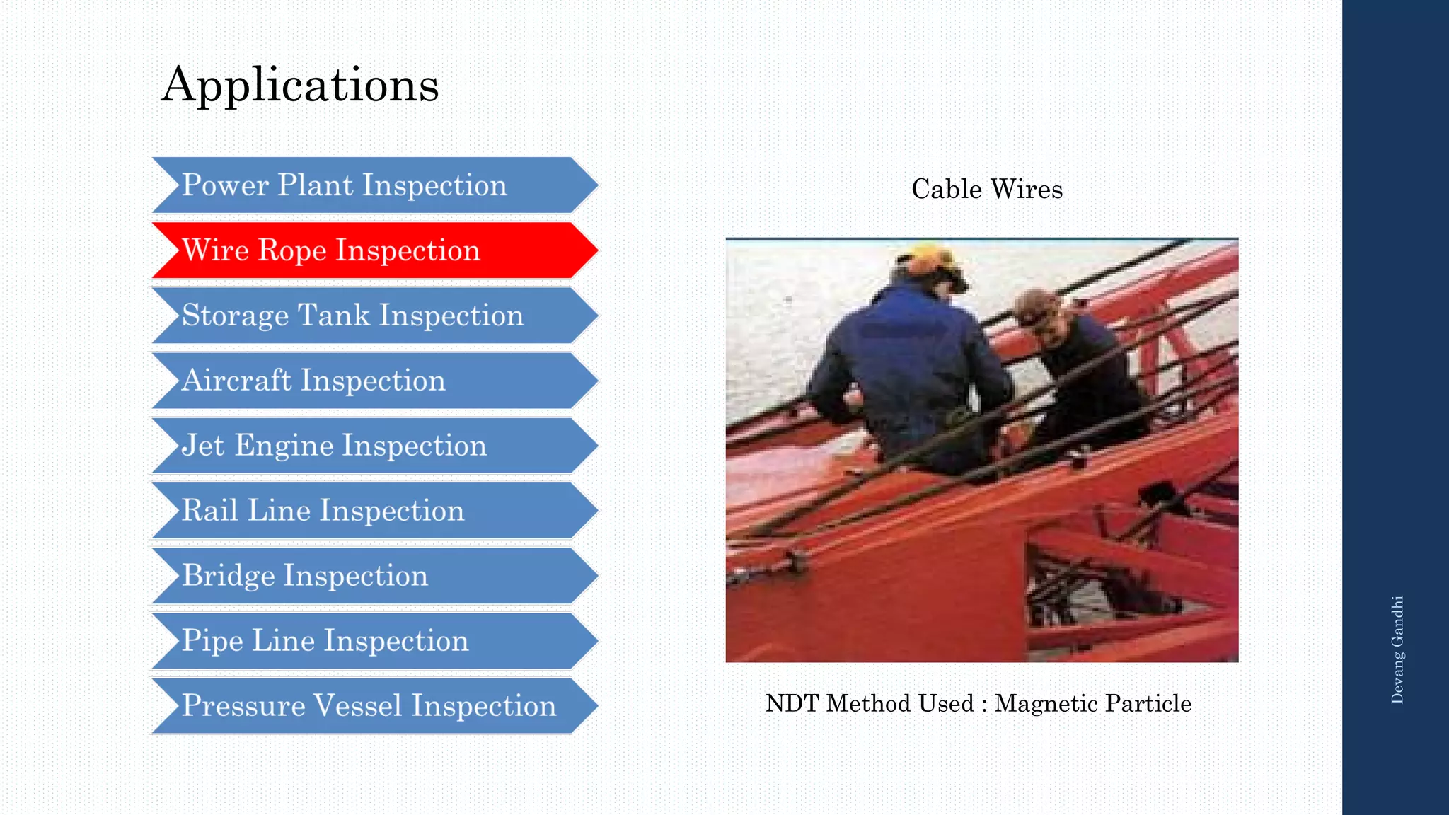 Non Destructive Testing Ppt Physics Science