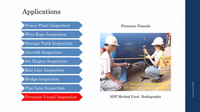 Non Destructive Testing | PPT | Physics | Science