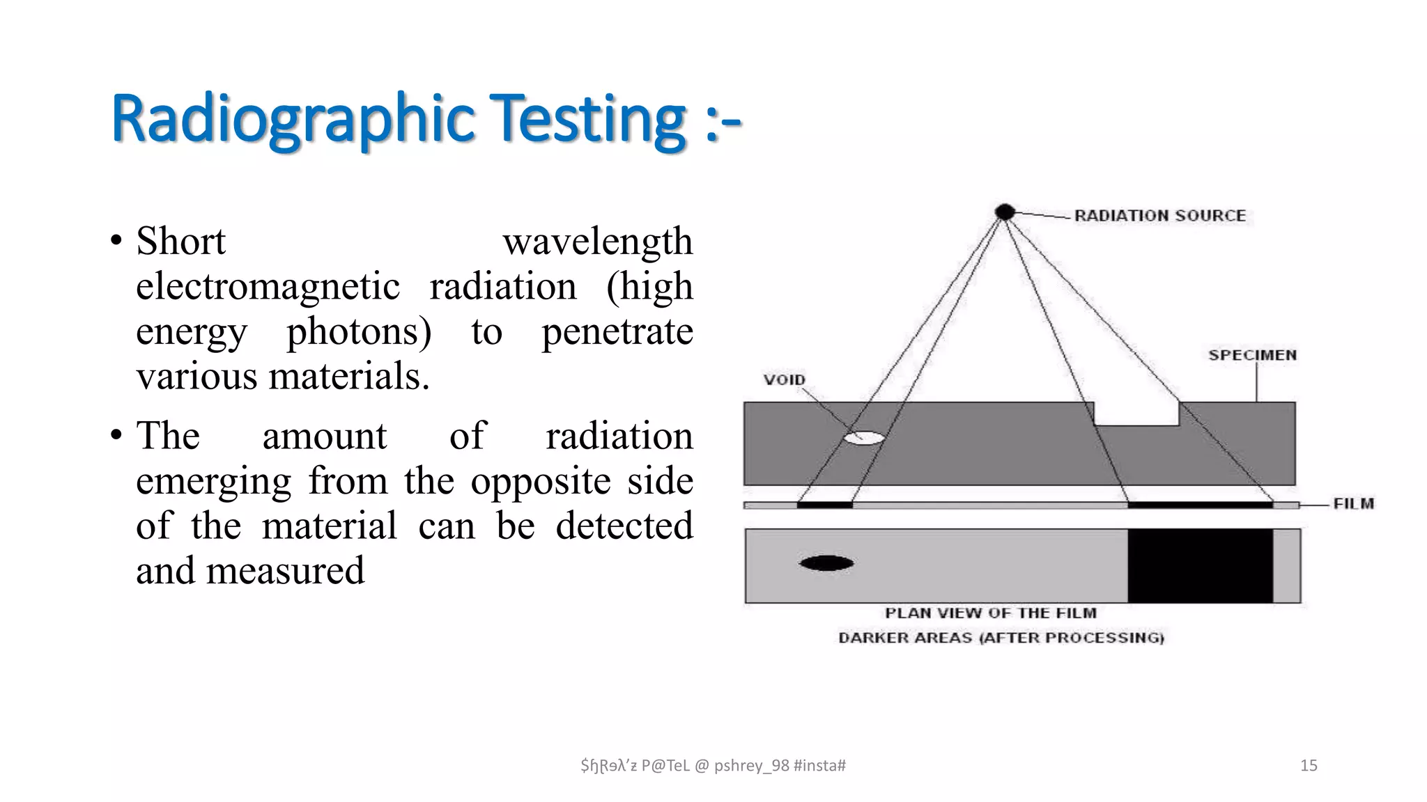 Non Destructive Testing Ppt
