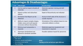 Non Destructive Testing methods | PPTX
