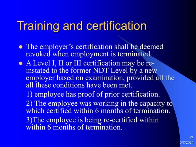 Non Destructive Testing Evaluation Auditor Ndt Training Ppt