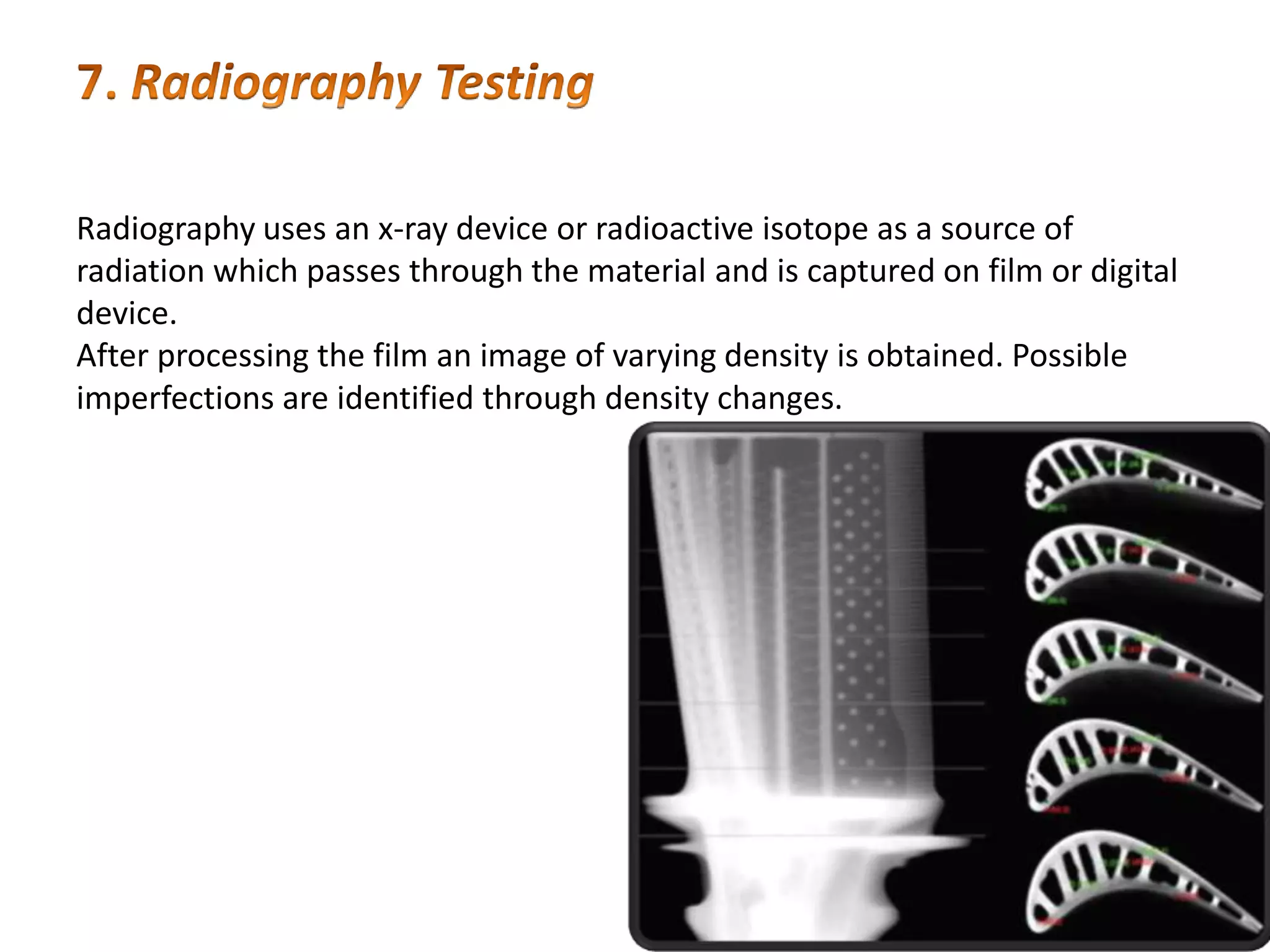 Non Destructive Testing For Gas Turbines | PPTX
