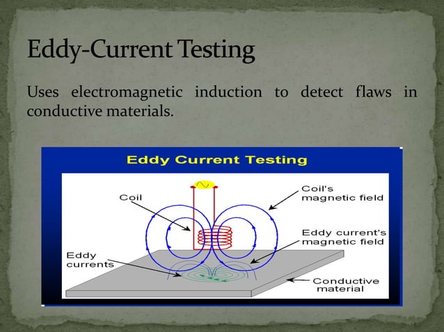 Non Destructive Testing Ndt Pptx Physics Science