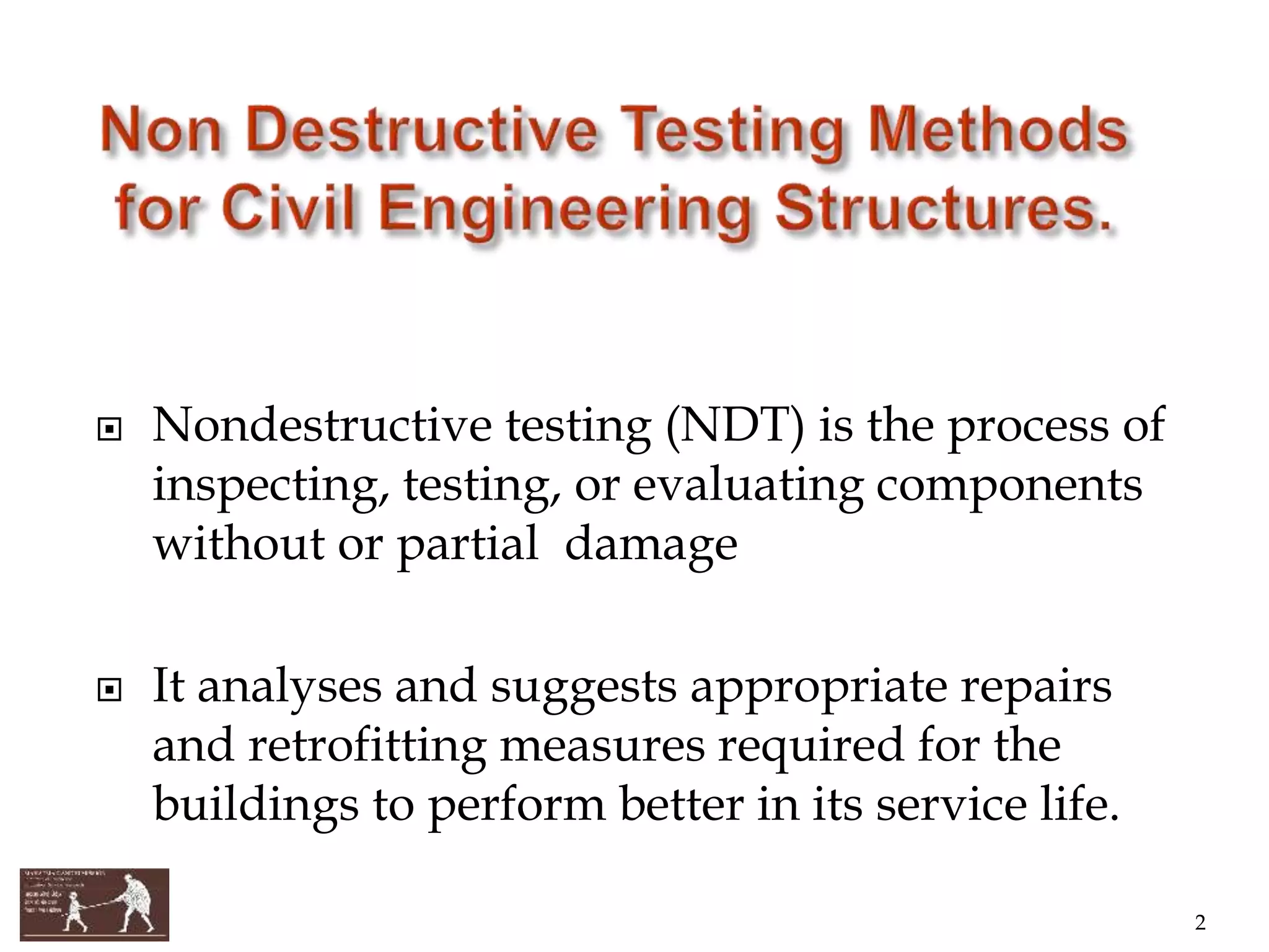 Non destructive testing ppt | PPTX