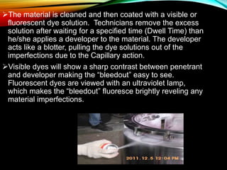 Non destructive testing ppt | PPTX