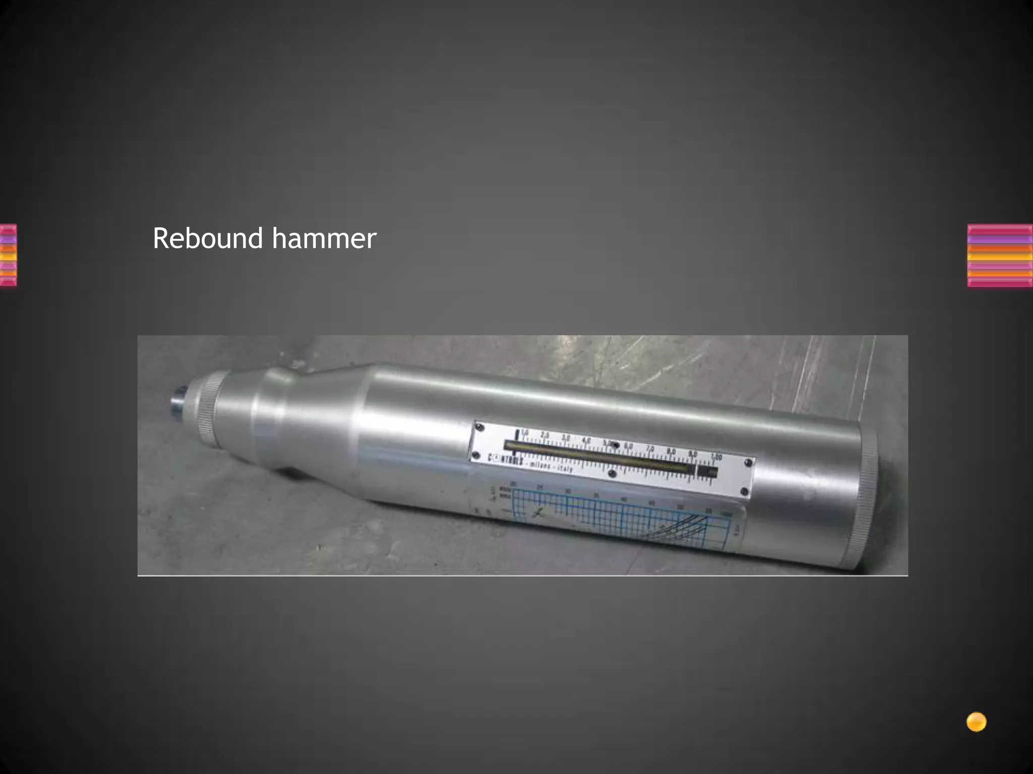 Non destructive test on concrete (ndt) | PPTX