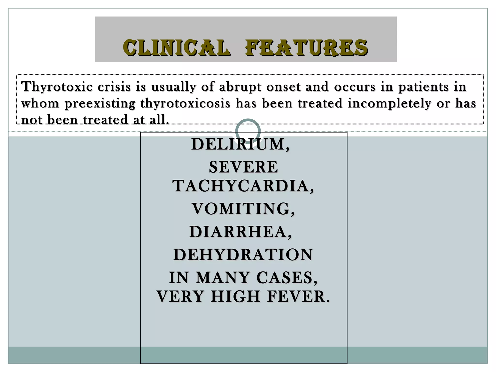 Non diabetic endocrinal emergency | PPT