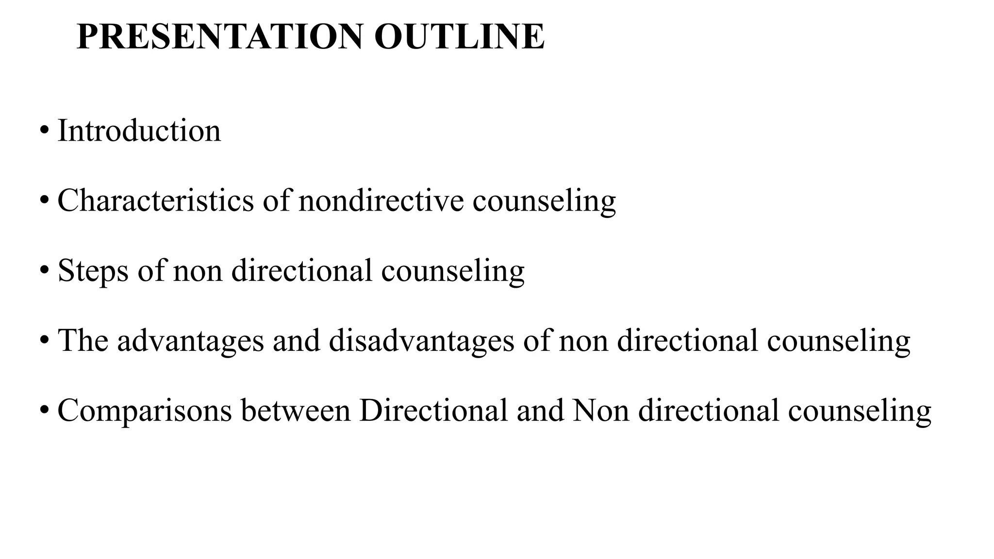 Non Directive Counselling presentation.pptx