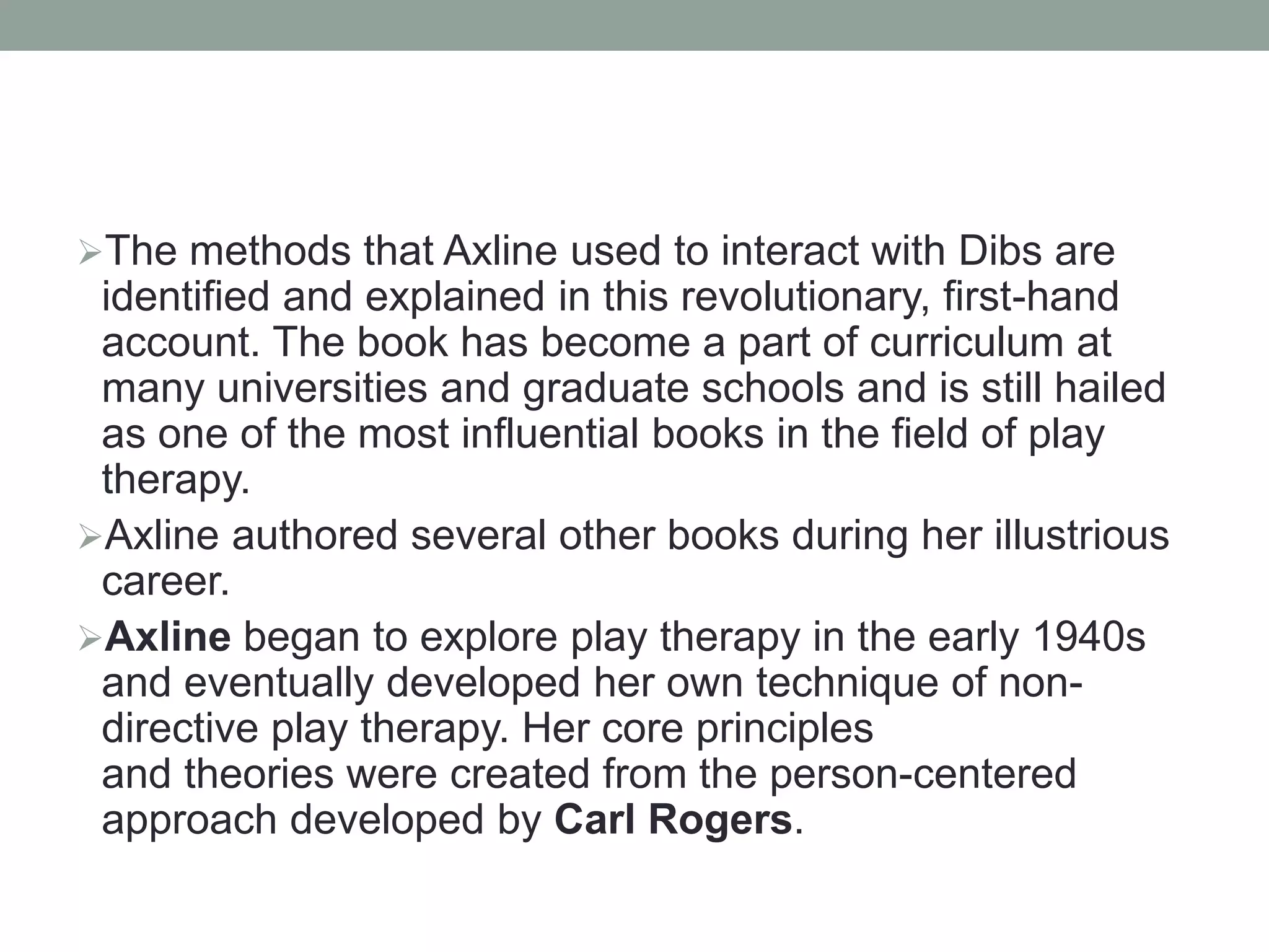 NON DIRECTIVE THERAPY in child therapy.pptx