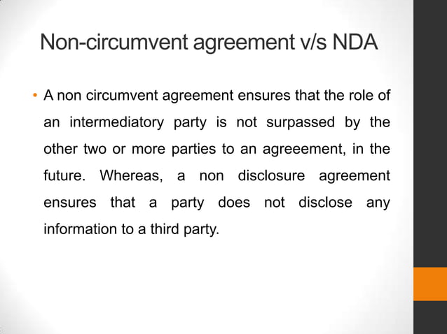 Non disclosure agreement nda | PPTX | Law