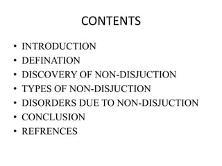 Nondisjunction and its implications ppt | PPTX