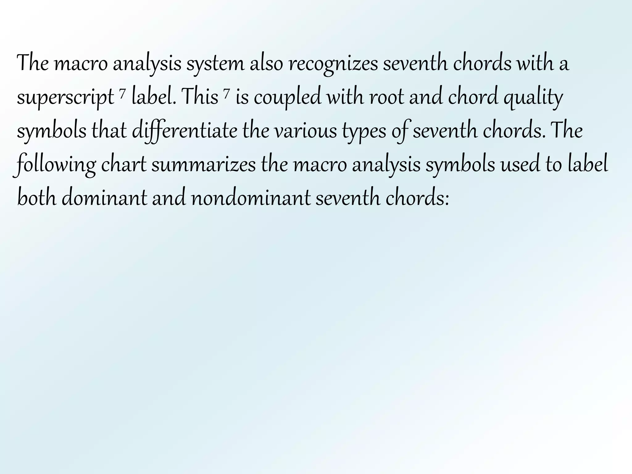 Nondominant Seventh Chords | PPTX