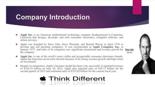 Non economic environment Apple inc. | PPTX