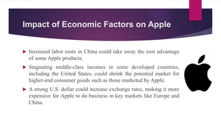 Non economic environment Apple inc. | PPTX