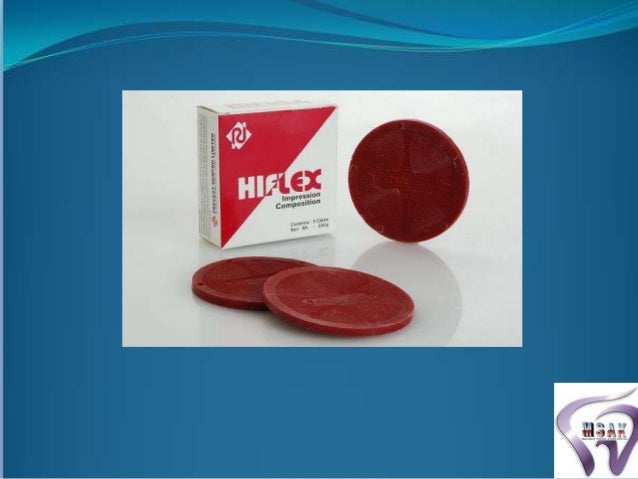 Non elastic/ rigid impression materials