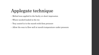Non elastic impression materials | PPTX