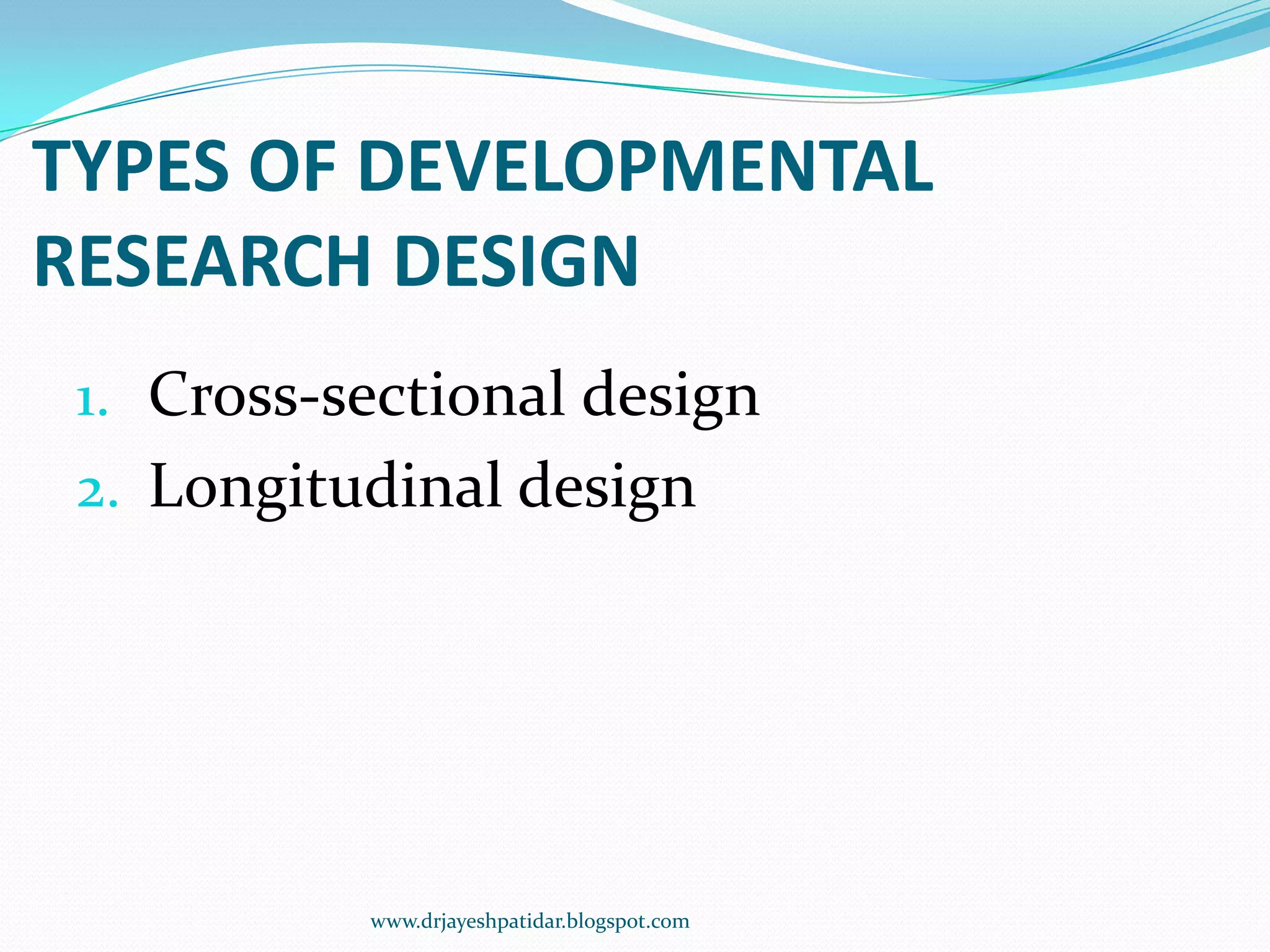 Nonexperimental research design | PPSX