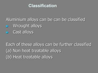 Non ferrous al alloy | PPTX