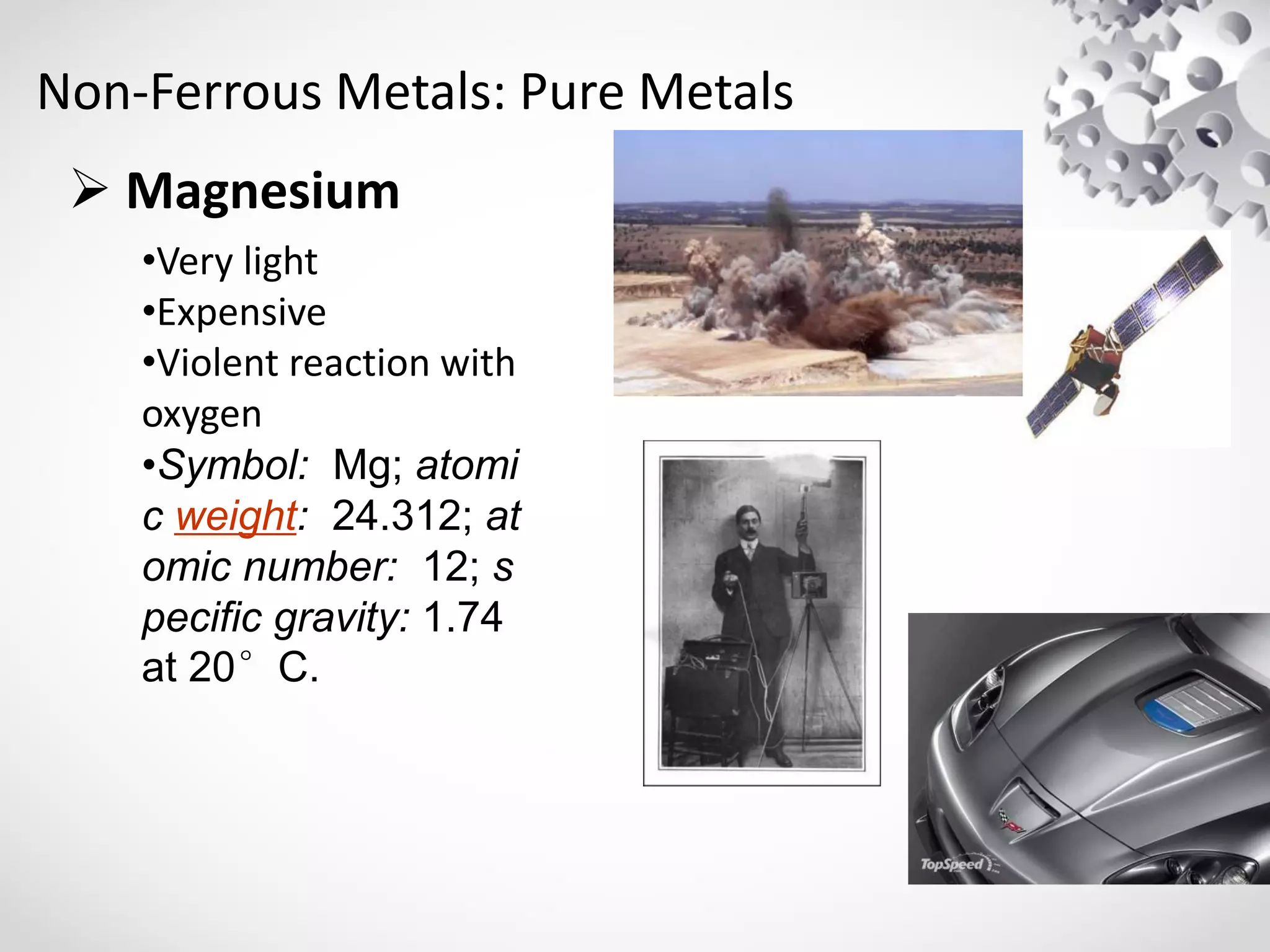 Non ferrous metals | PDF