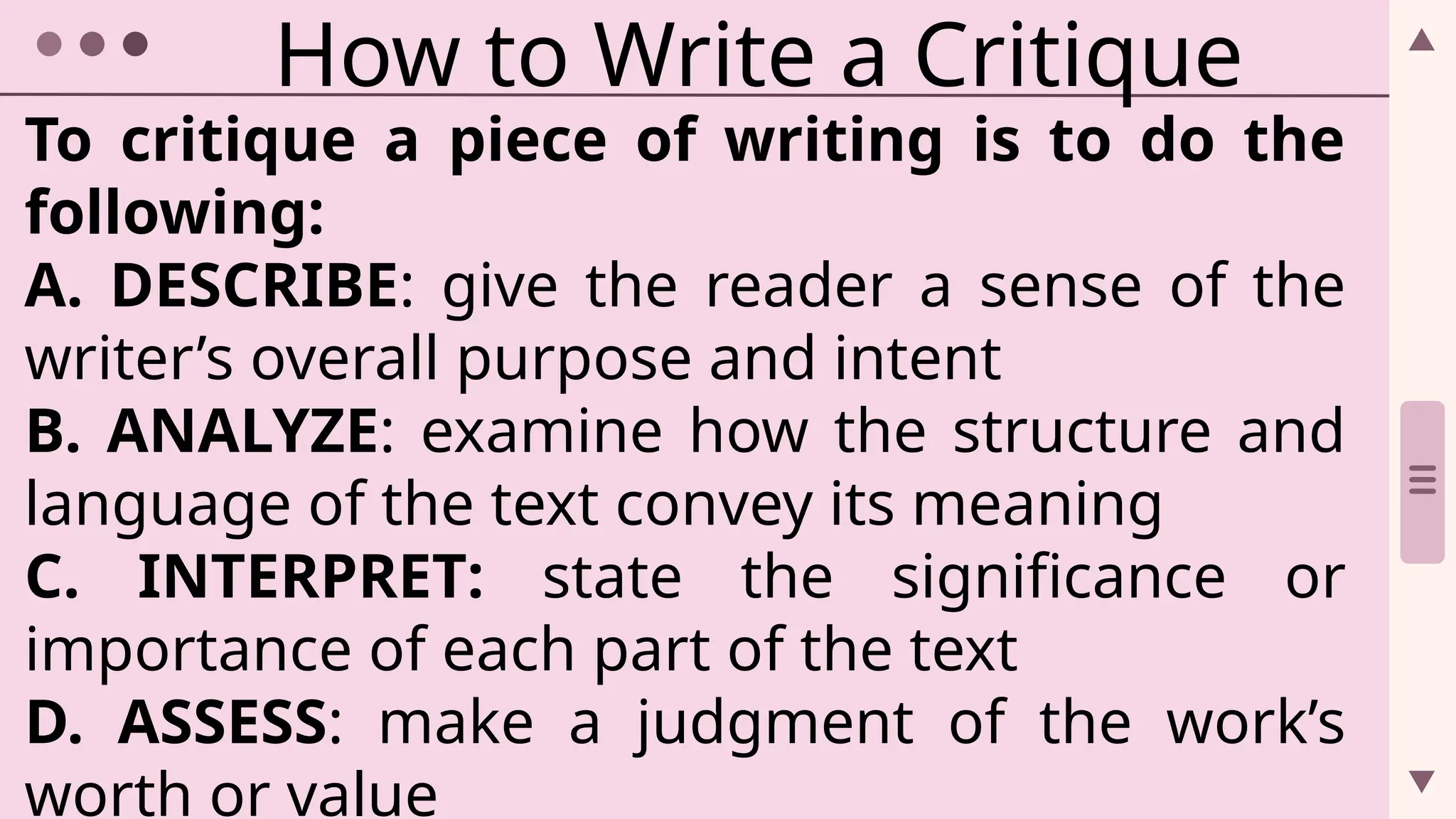 NONFICTION-FORMS-and-CRITIQUE.pptxxxxxxxx | PPTX
