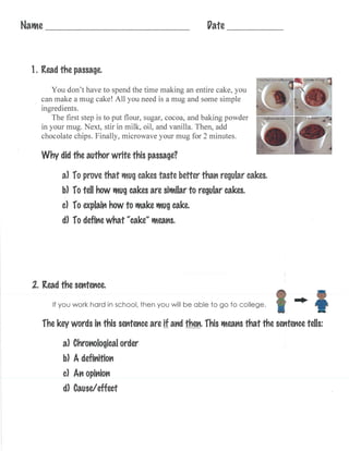 Nonfiction authorspurposetextstructurequickcheckformativeassessment 1 ...