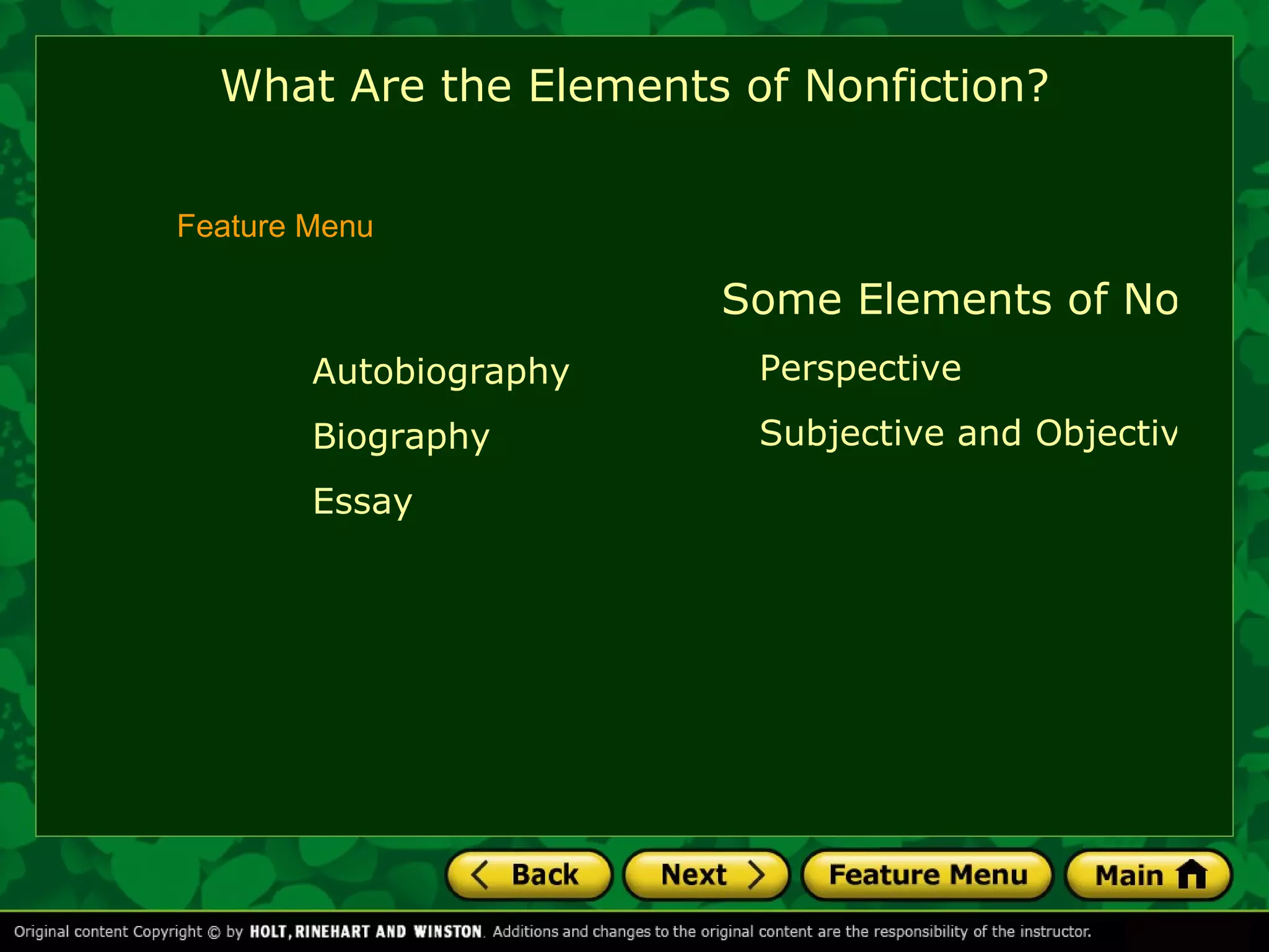 Nonfiction pp | PPT