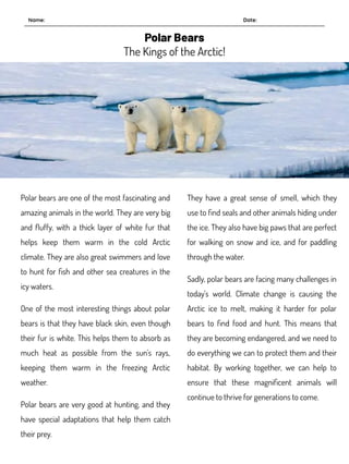 NonfictionReadingComprehensionforGrades4to6PolarBears-1.pdf