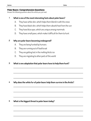 NonfictionReadingComprehensionforGrades4to6PolarBears-1.pdf