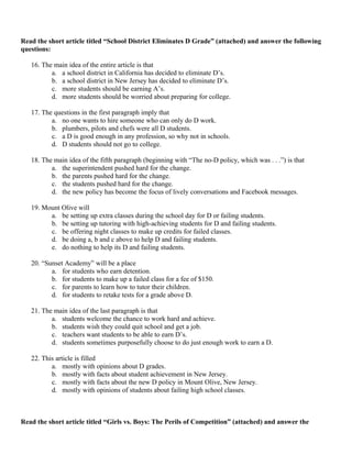 Nonfiction unit test (1) | DOC