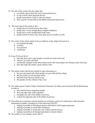 Nonfiction unit test (1) | DOC