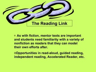 Nonfiction Writing Slideshow Draft | PPT
