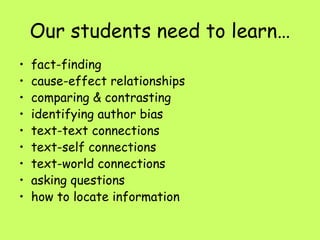 Nonfiction Writing Slideshow Draft | PPT