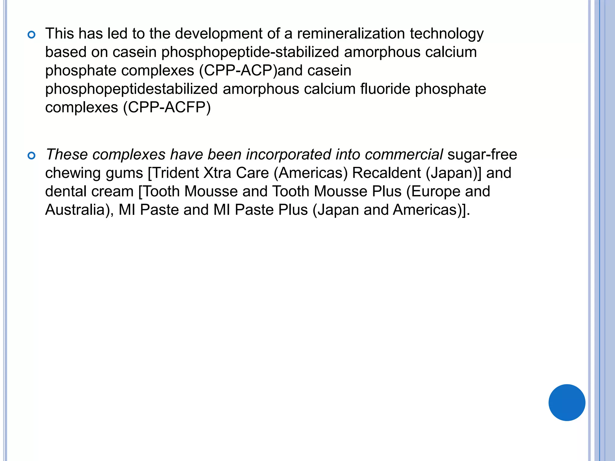 Non fluoride enamel remineralization | PPTX