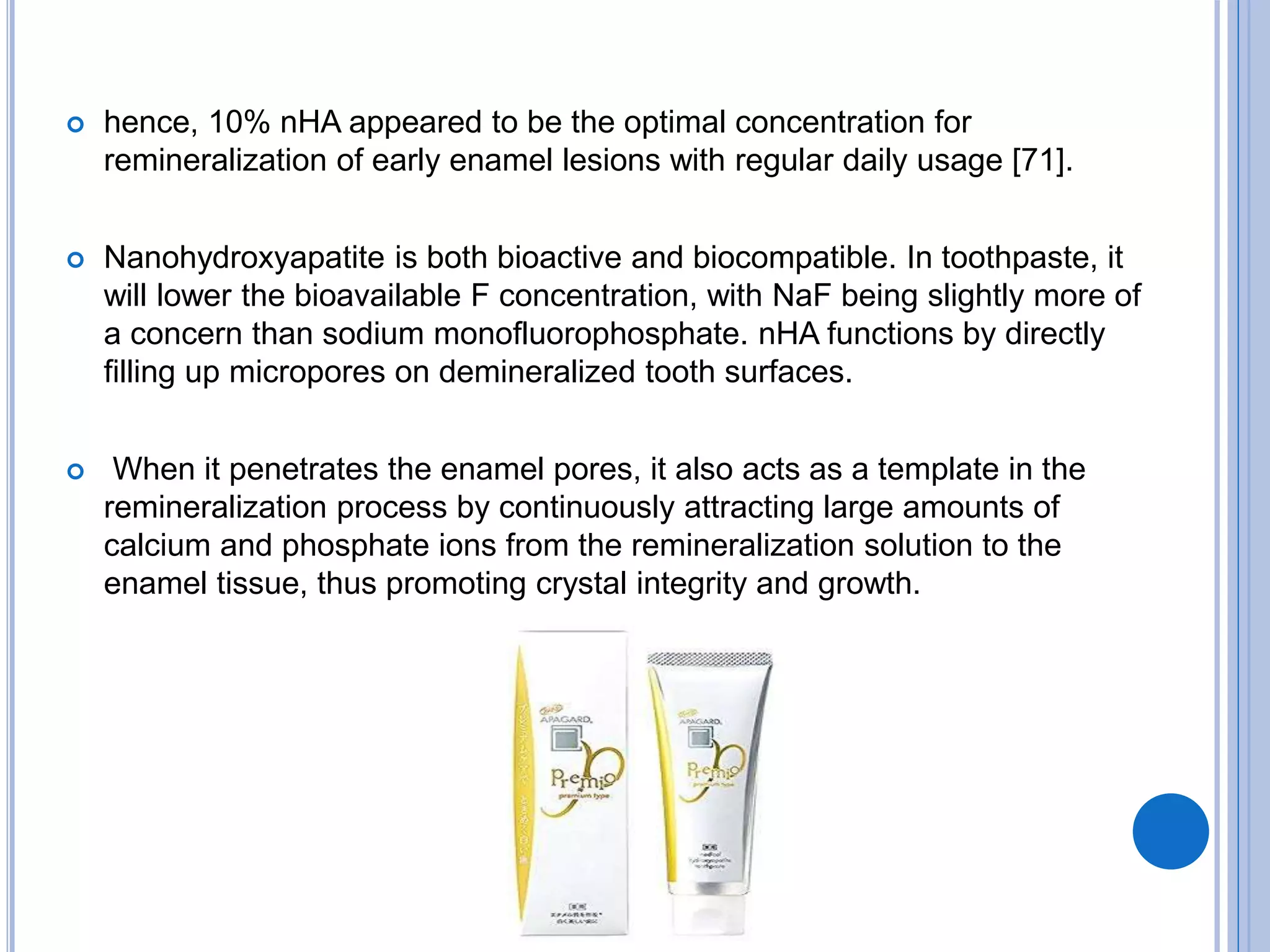 Non fluoride enamel remineralization | PPTX