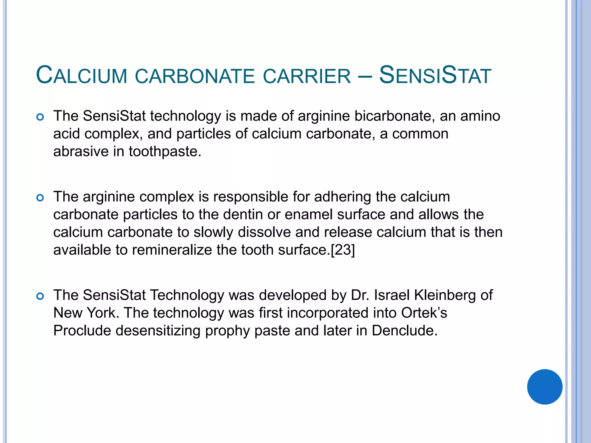 Non Fluoride Enamel Remineralization Pptx Dental Health Diseases And Conditions