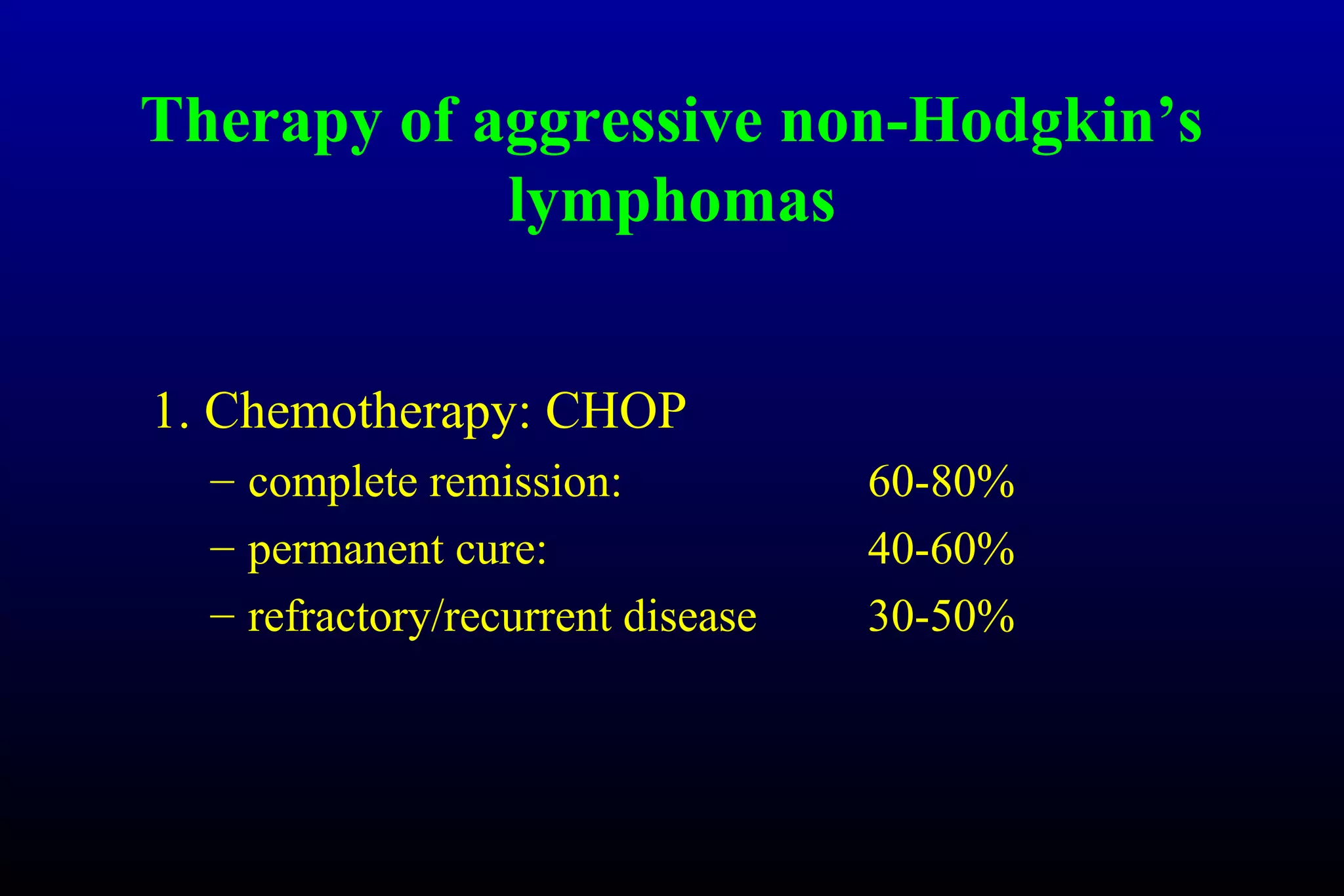 Non hodgkins lymphoma | PPT